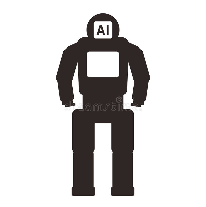 Smart Robot Machine, Vector Illustration Stock Vector - Illustration of ...