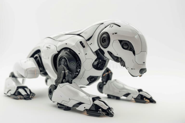 Smart Robotic Dog with Advanced Sensors and AI Intelligence Stock ...