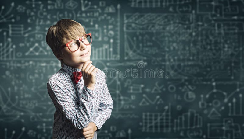 Smart schoolboy stock photo. Image of clever, exam, idea - 38474904
