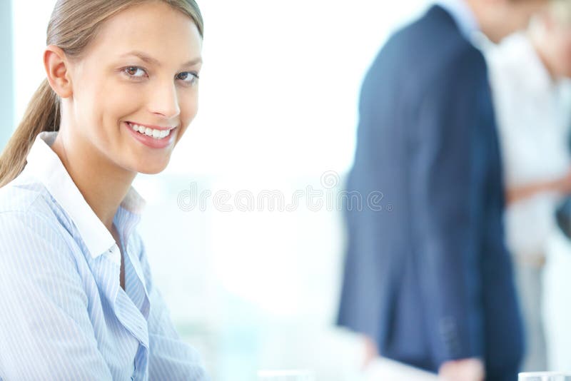Smart secretary stock image. Image of expertise, career - 32733139
