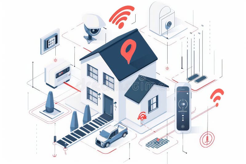 Smart Security Cameras Control Detection Features Ensuring Secure Environments Through