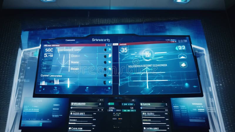 Smart Security System Control Center Featuring Real-time Facial ...