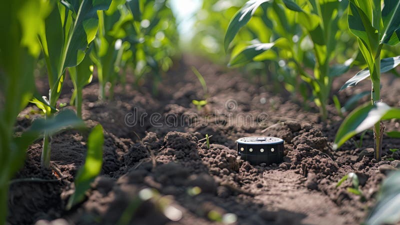 A Smart Sensor Attached To a Crop Analyzing Soil Quality for Optimal ...