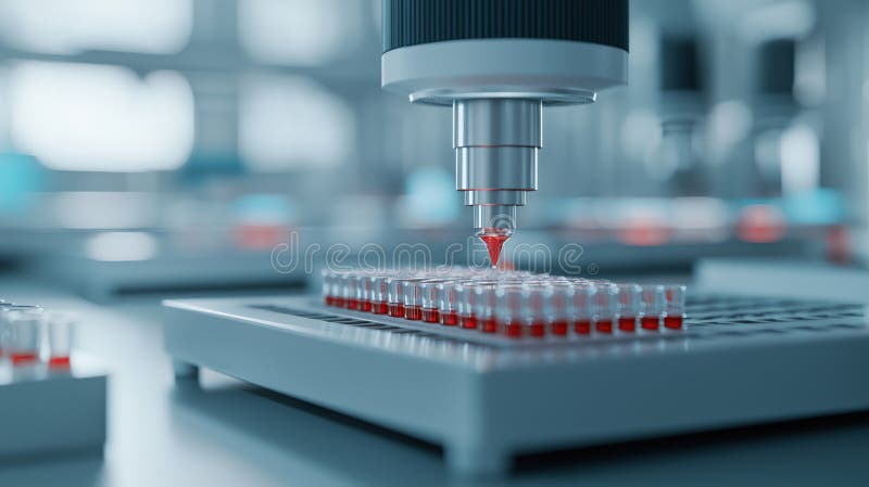 Smart Sensors in a Lab Environment Stock Photo - Image of advancement ...