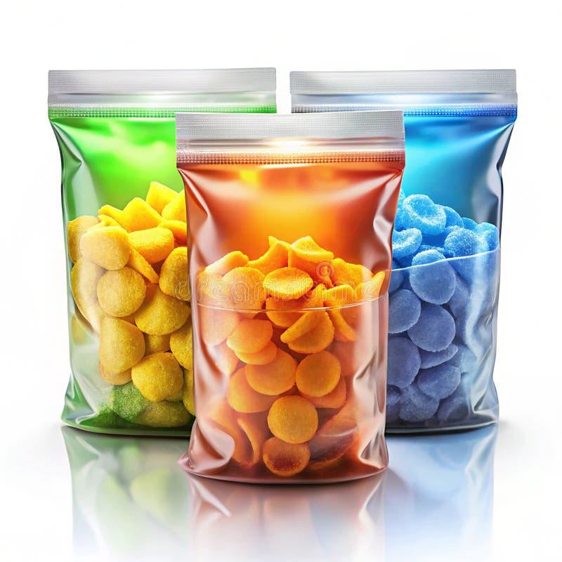 Smart Snack Packaging that Changes Color when it Expires Stock ...