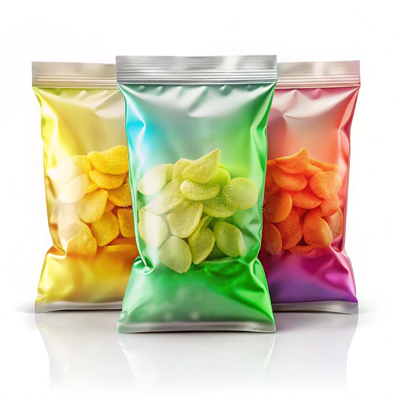 Smart Snack Packaging that Changes Color when it Expires Stock ...