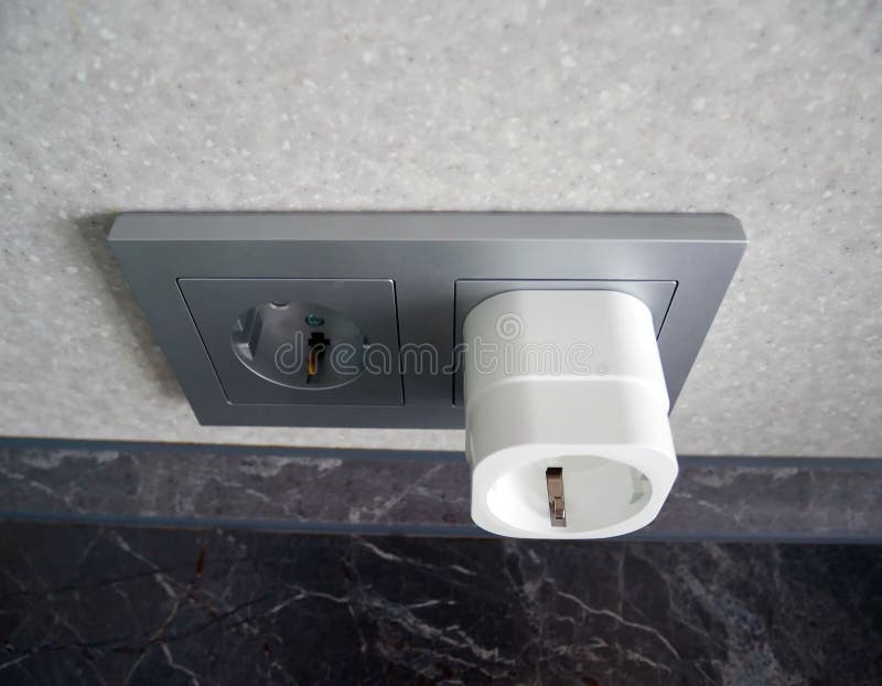 Smart Socket in the Interior of the House. Smart Socket for Controlling ...
