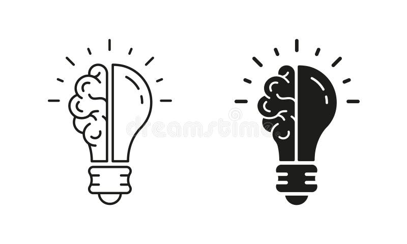 KNOWLEDGE Light Bulb Word Cloud Collage Stock Illustration ...