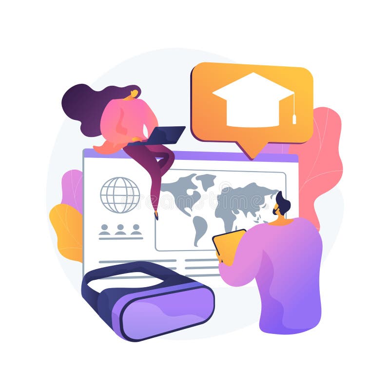 Smart Spaces Abstract Concept Vector Illustration. Stock Vector ...