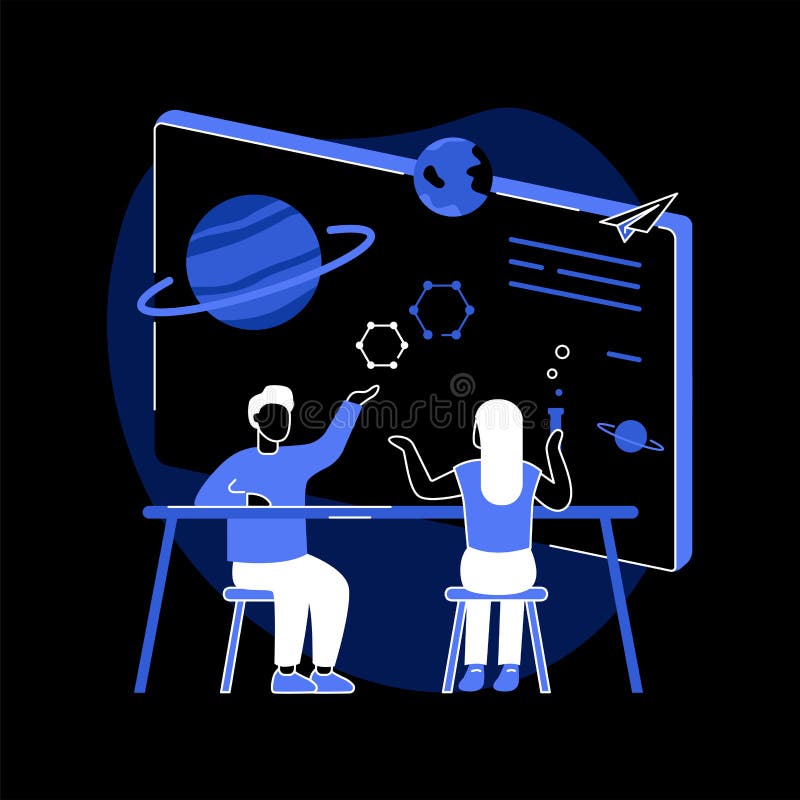 Smart Spaces Abstract Concept Vector Illustration. Stock Vector ...