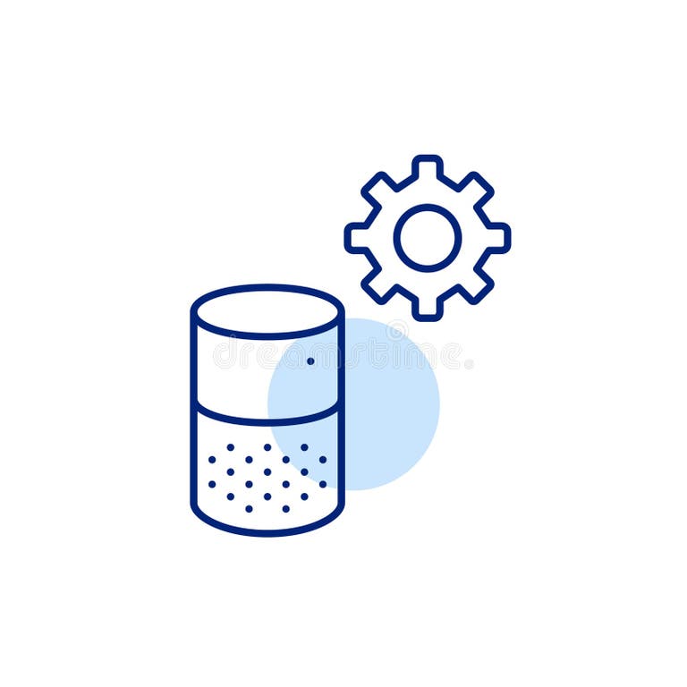 Smart Speaker and Cogwheel. Device Settings, Voice Assistant ...