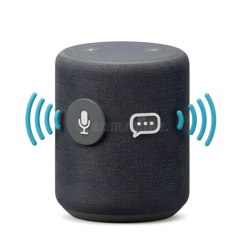 Smart Speaker Technology: Voice Assistant Device with Bluetooth and ...