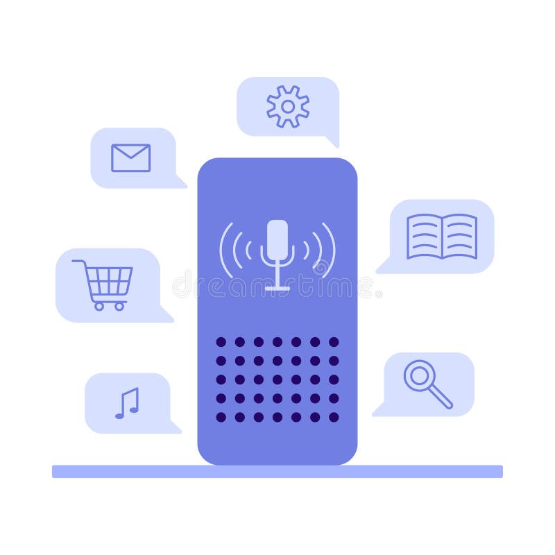 Smart Speaker, Voice Command Device Application, Wireless Virtual ...