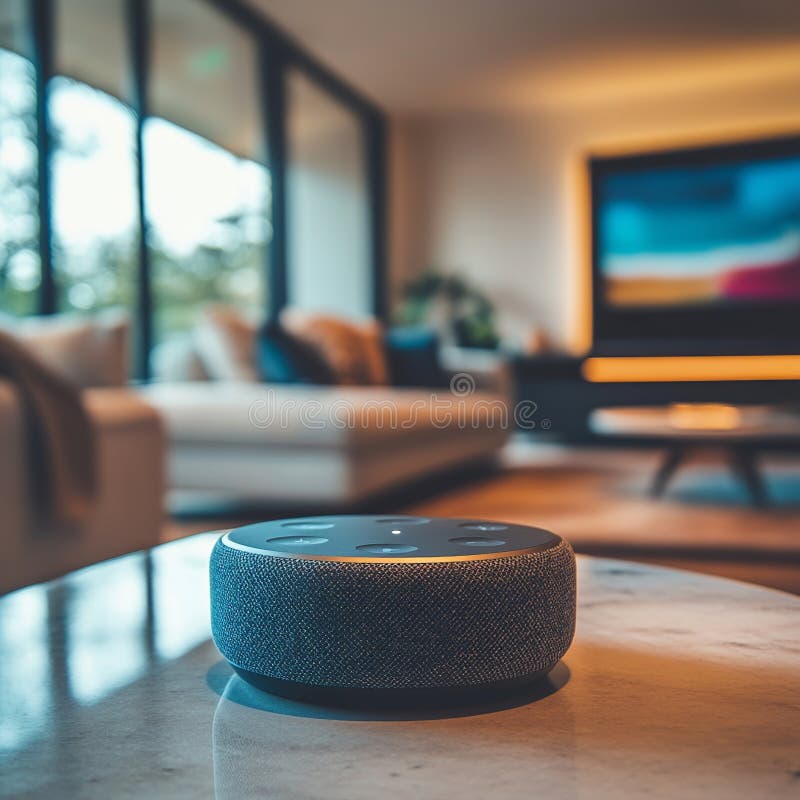 Smart Speaker with Voice-controlled Assistant, Versatile and Compact ...