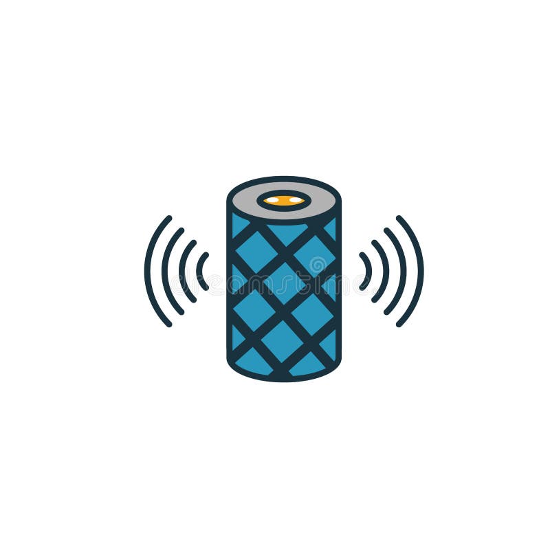 Smart Speakers Icon. Simple Element from Smart Home Icons Collection ...