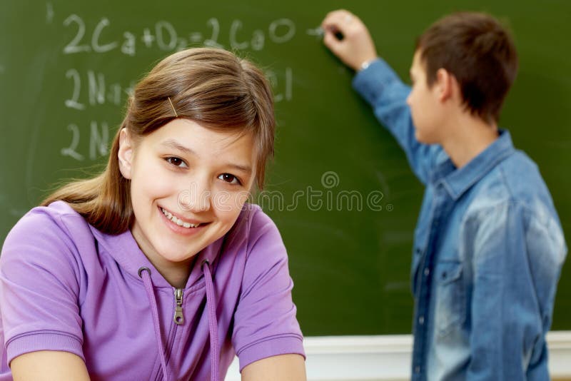 Smart student stock photo. Image of friendly, emotion - 25940904