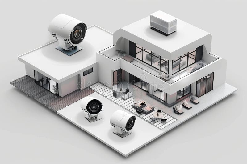 Smart Surveillance Cameras Monitor Networks Remotely with Modern ...