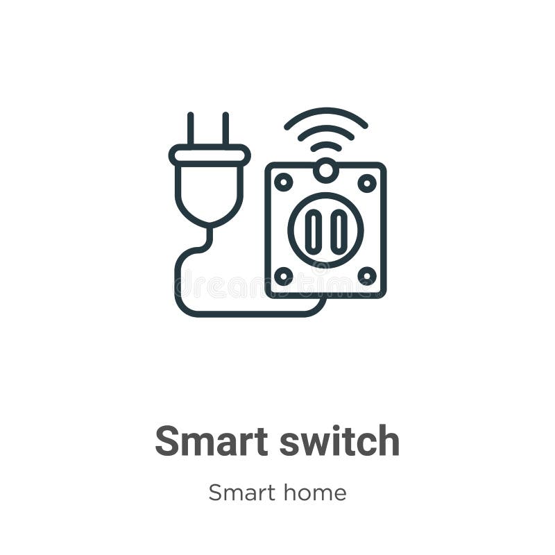 Smart Switch Icon. Trendy Smart Switch Logo Concept On White Background ...