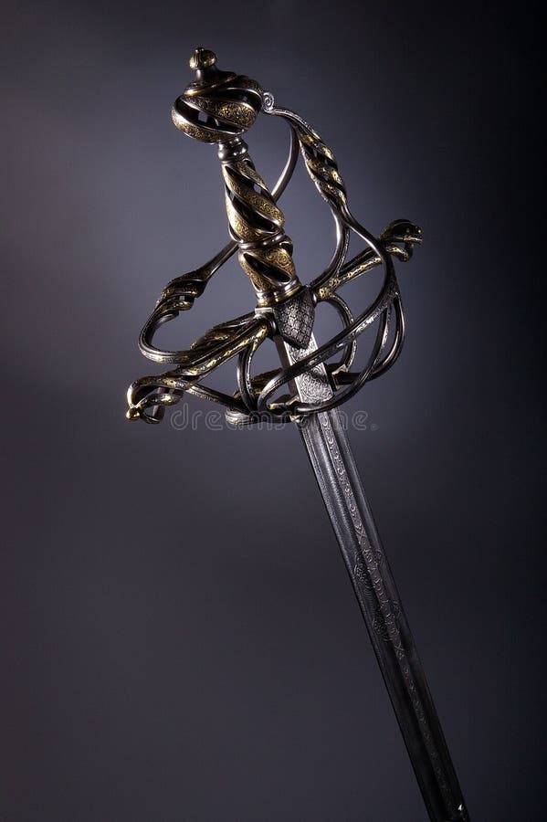 Smart sword stock photo. Image of iron, impact, handle - 2494638