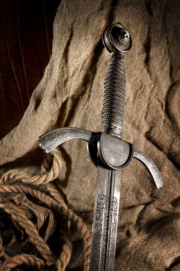 Smart sword stock photo. Image of iron, impact, handle - 2494638