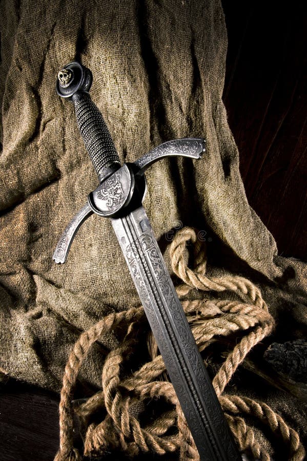 Smart sword stock photo. Image of iron, impact, handle - 2494638