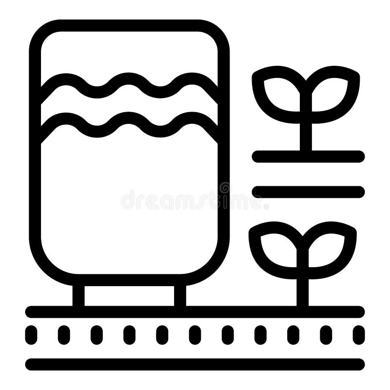 Smart System Icon Outline Vector. Farmer Future Stock Vector ...