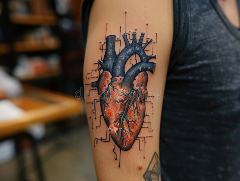 A Smart Tattoo that Changes Design Based on Health Metrics, Serving As ...