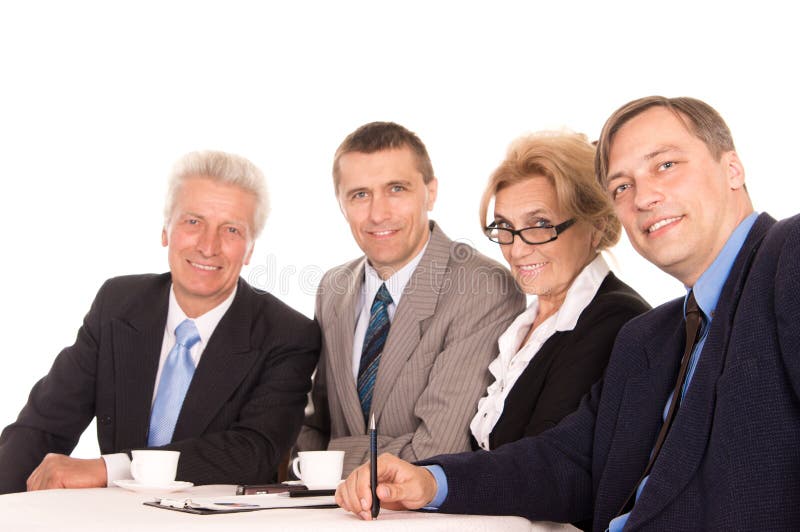 Smart team portrait stock photo. Image of decisions, crew - 21477918