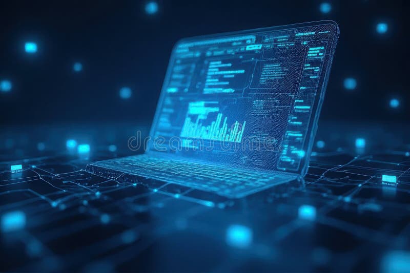 Smart Tech for Boosting Digital Learning Evaluations Stock Illustration ...