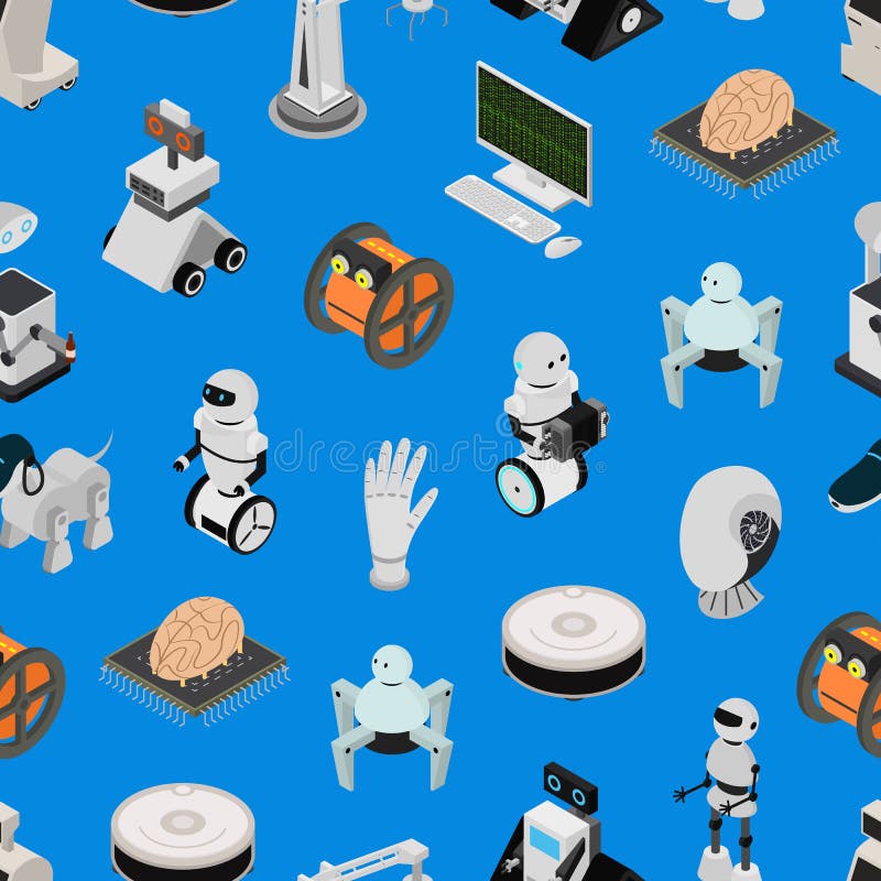 Smart Technologies Devices Icons Set Isometric View. Vector Stock ...