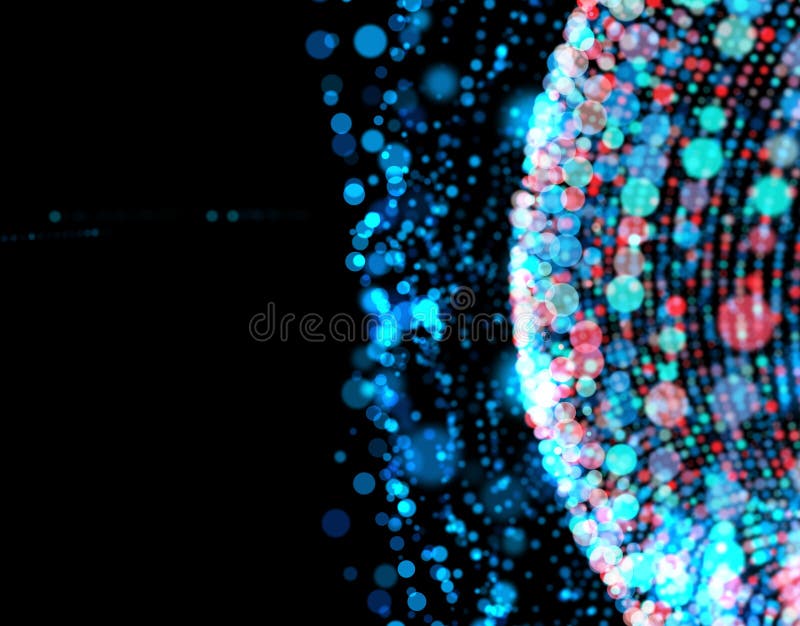 Smart Technology Planet and Data Transmission, Global Internet Digital ...