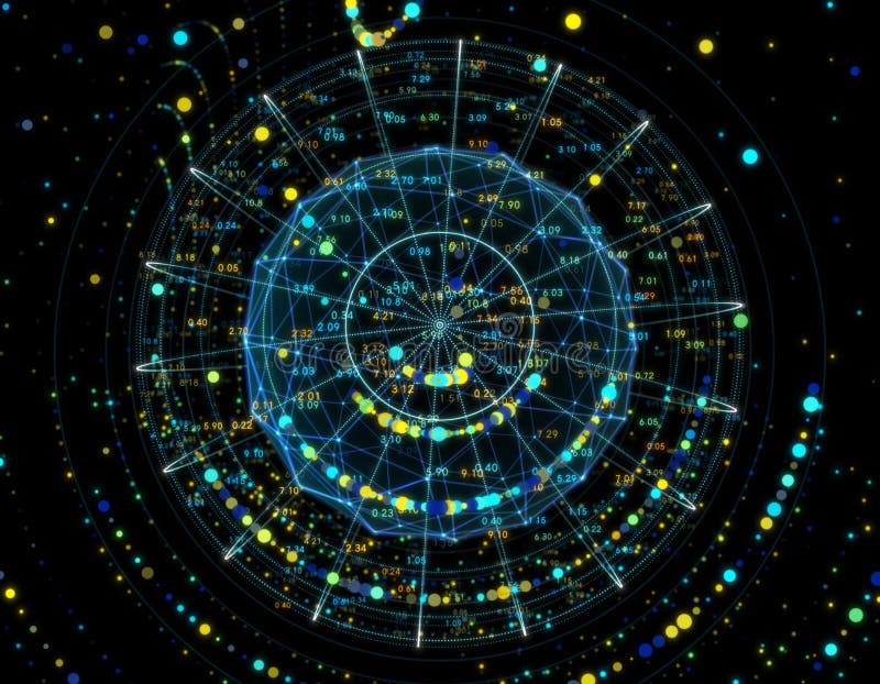 Smart Technology Planet and Data Transmission, Global Internet Digital ...