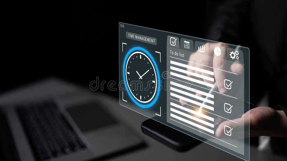 Smart Time Management Stock Illustrations – 10,552 Smart Time ...