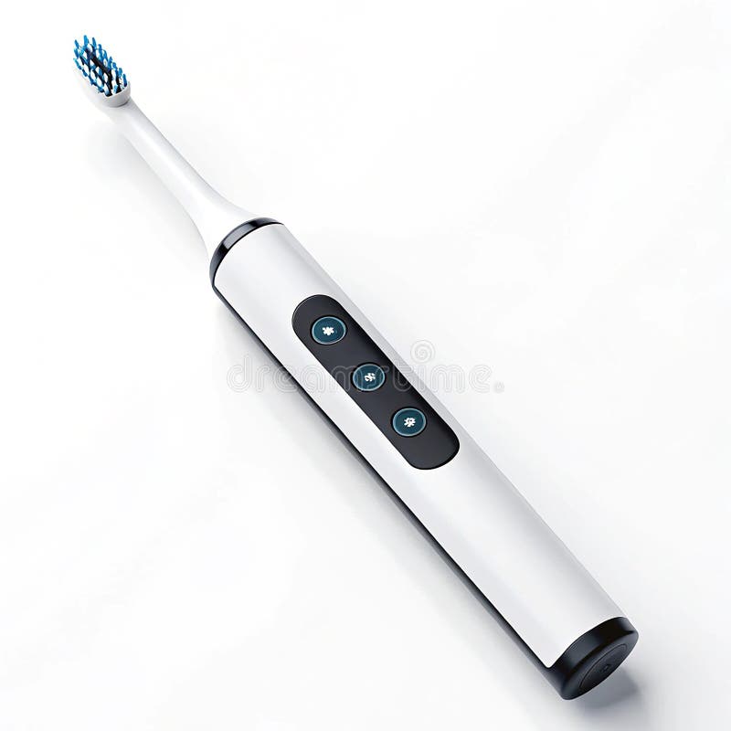 Smart Toothbrush with Pressure Sensor and Real Time Feedback Stock ...