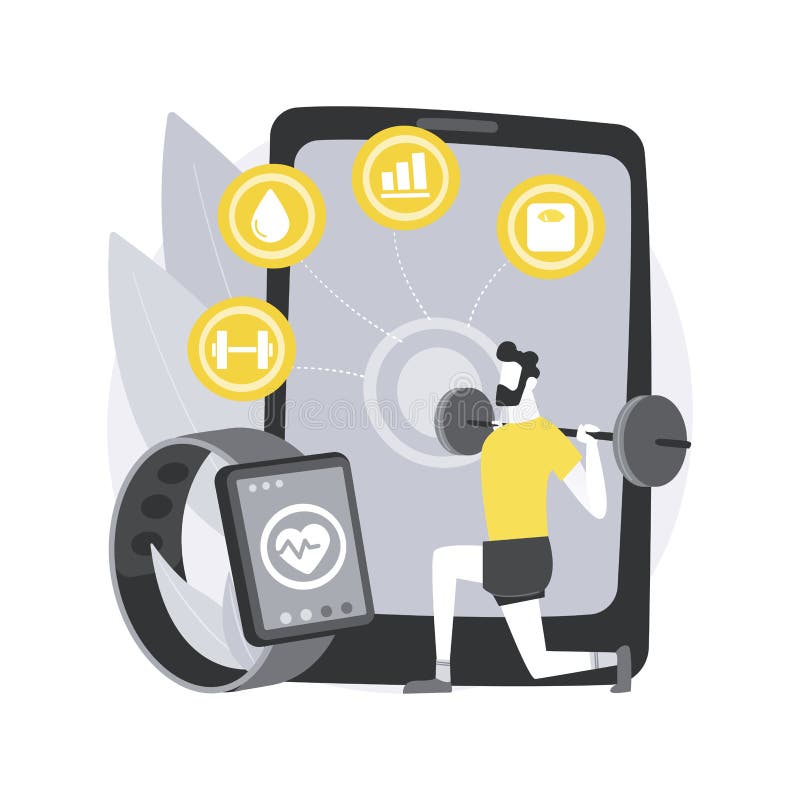 Smart Training Abstract Concept Vector Illustration. Stock Vector ...