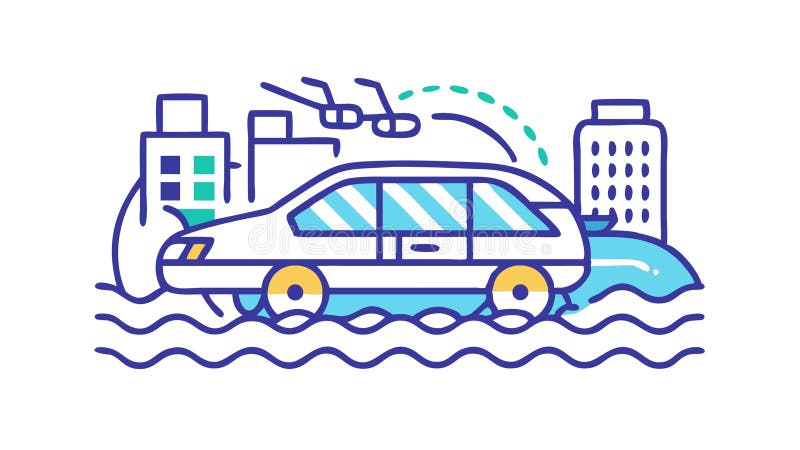 Smart Transportation Icon, Autonomous Driving Data, Vector Design ...