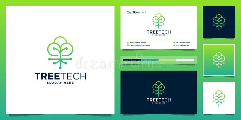 Smart Tree Artificial Intelligence Brain Technology Nature Science ...