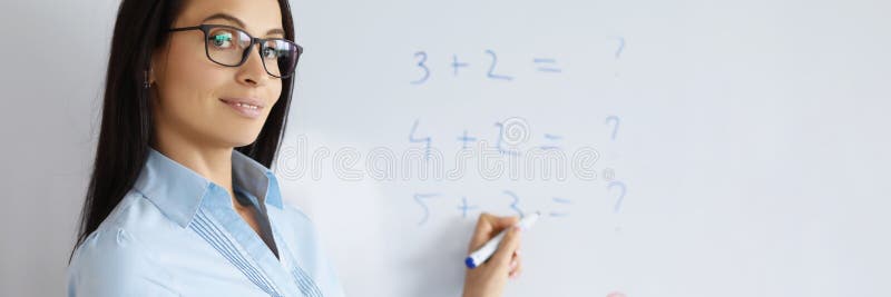 Smart Tutor Ask Student Question Stock Image - Image of class, pupil ...