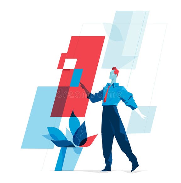 Smart User Experience for People Stock Vector - Illustration of devices ...