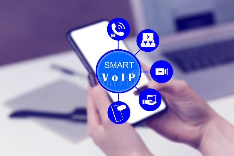 Smart VoIP Voice Over Internet Protocol Technology on Mobile Smart ...