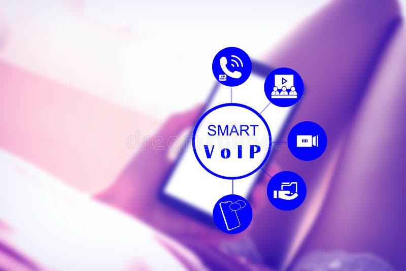 Smart VoIP Voice Over Internet Protocol Technology on Mobile Smart ...