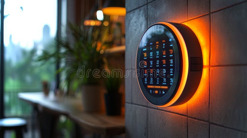 Digital Clock Wall Projection Stock Photos - Free & Royalty-Free Stock ...