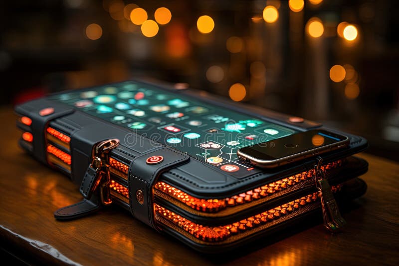 Smart Wallet Integrates with a User S Digital Wallet App, Generative AI ...