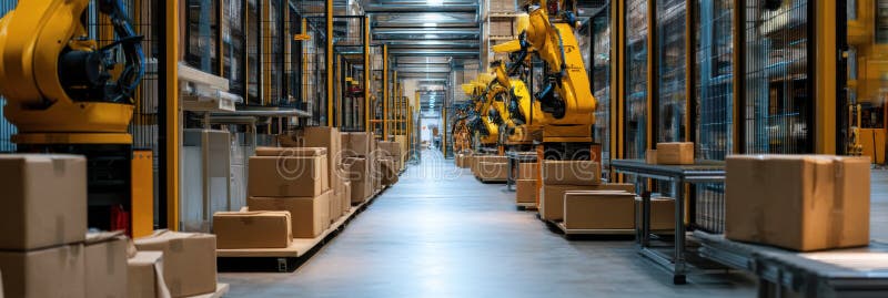 Smart Warehouse Employing Robotic Arms for Automated Parcel Sorting ...