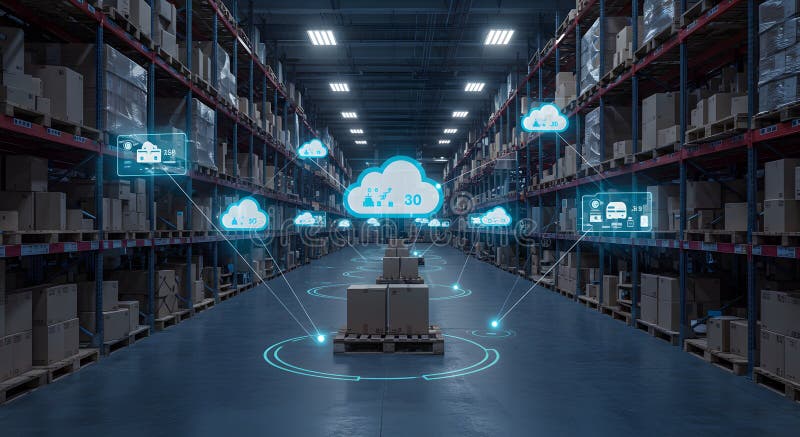 Smart Warehouse Inventory Management System with Cloud Technology Stock ...