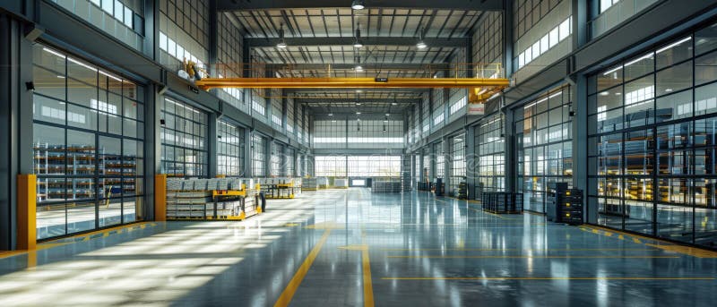 Smart Warehouse Logistic, Advanced Warehouse Environment with Eye ...