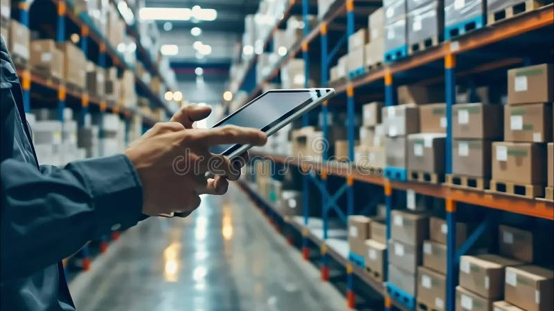 Warehouse Management Deft Software in Computer for Real Time Monitoring ...