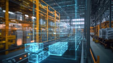 Smart Warehouse Management System Using Artificial Intelligence and Augmented Reality Stock ...