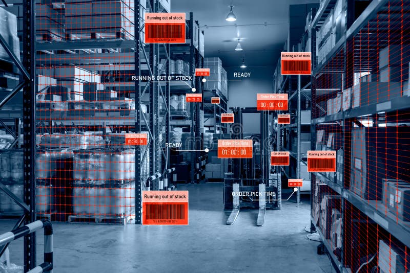Warehouse Management Innovative Software in Computer for Real Time ...
