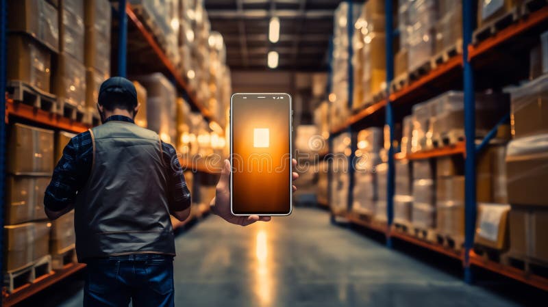 220_Smart_Inventory_management_1 Stock Illustration - Illustration of ...